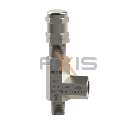 Relief Valve - Adjustable (RV1) | AXIS Solutions Limited